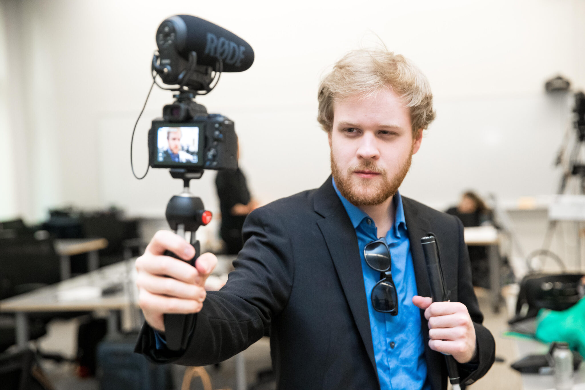 Curiosity In Production with Legally Blind Filmmaker James Rath for ...